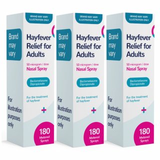 Buy Beclometasone Hay Fever Nasal Spray - 3 Pack | Chemist4U