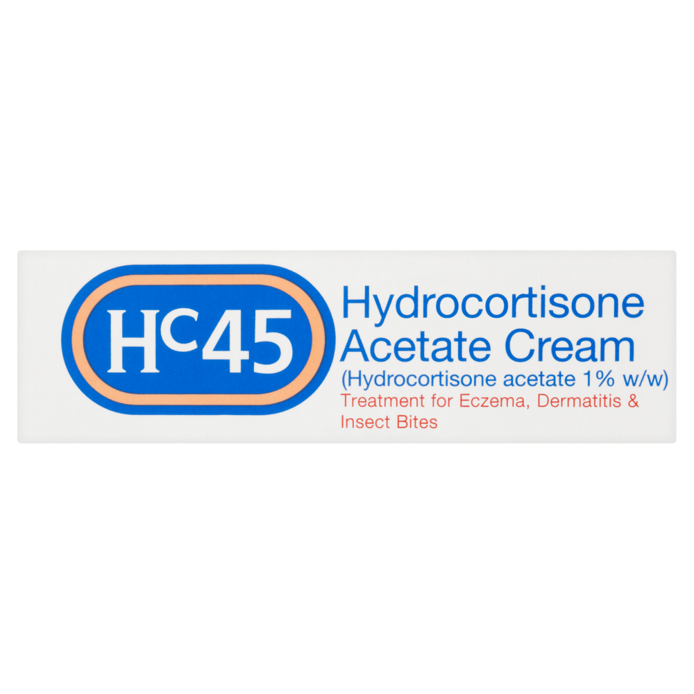 HC45 Hydrocortisone Acetate Cream - 15g | Chemist 4 U