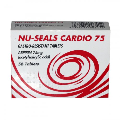 Buy Nu-Seals Cardio 75 - 56 Tablets | Chemist4U