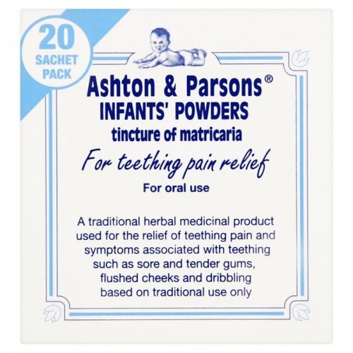 Buy Ashton & Parsons Infant Teething Powders - 20 Sachets