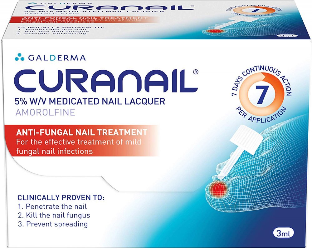 Buy Curanail 5% Medicated Nail Laquer - 3ml