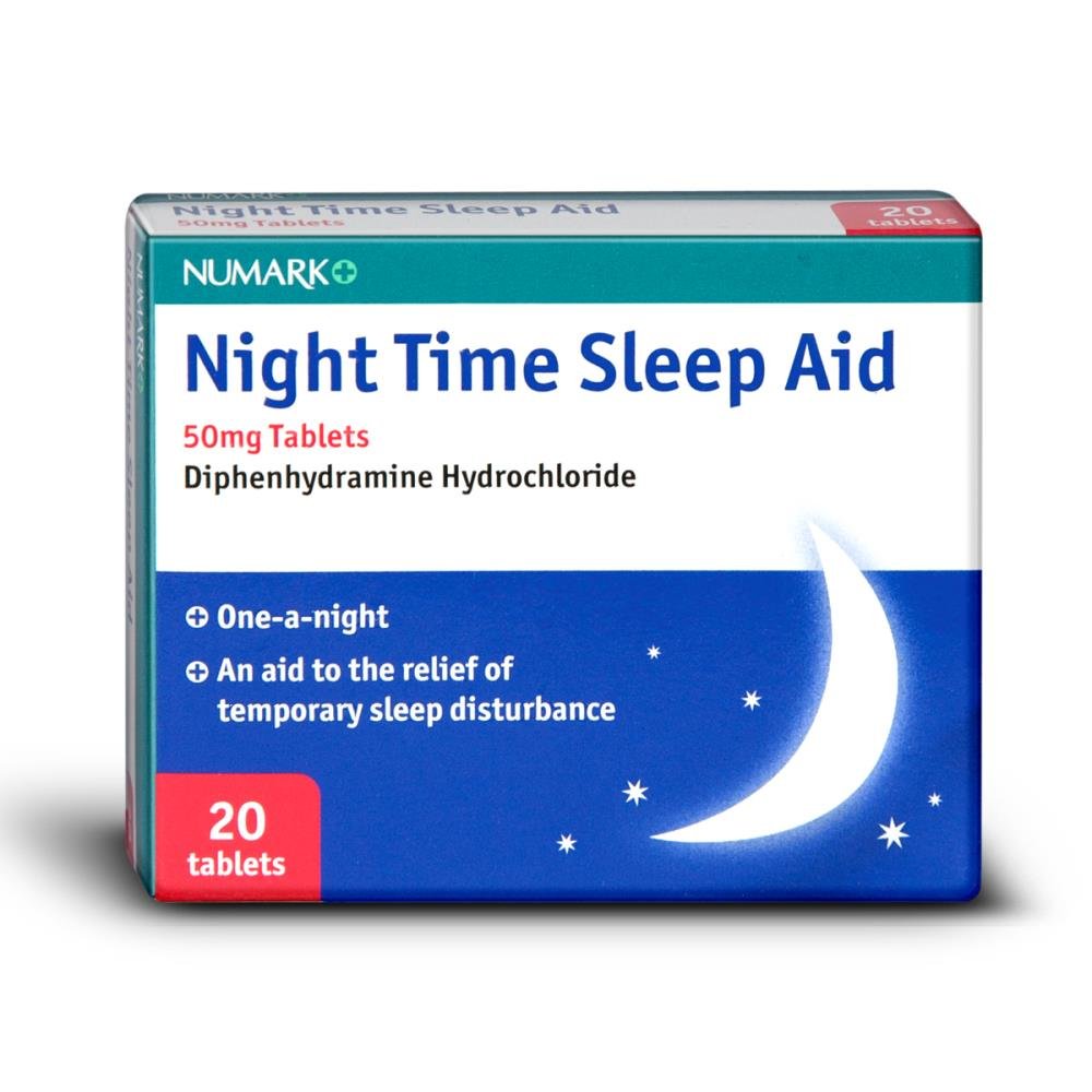 Buy Numark Night Time Sleep Aid - 20 Tablets | Chemist4U