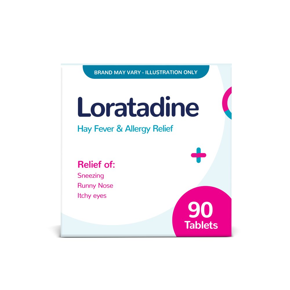 Haylief Loratadine Tablets Hayfever & Allergy Relief – 3 Pack