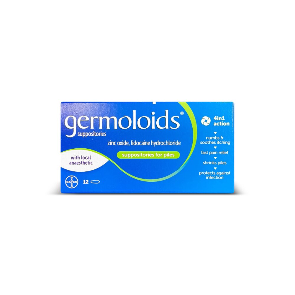 Buy Germoloids - 12 Suppositories