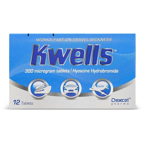Buy Kwells Travel Sickness - 12 Tablets | Chemist 4 U