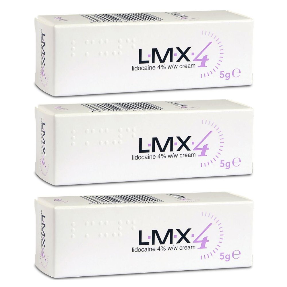 Buy LMX4 Numbing Cream - 5g - 3 Pack | Chemist4U