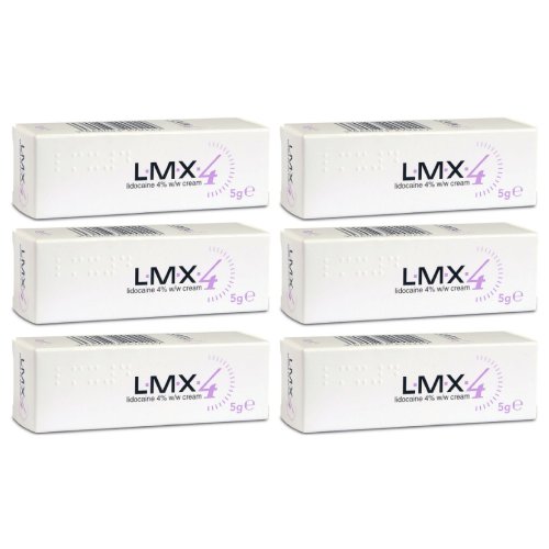 Buy LMX4 Numbing Cream - 5g - 6 Pack | Chemist4U