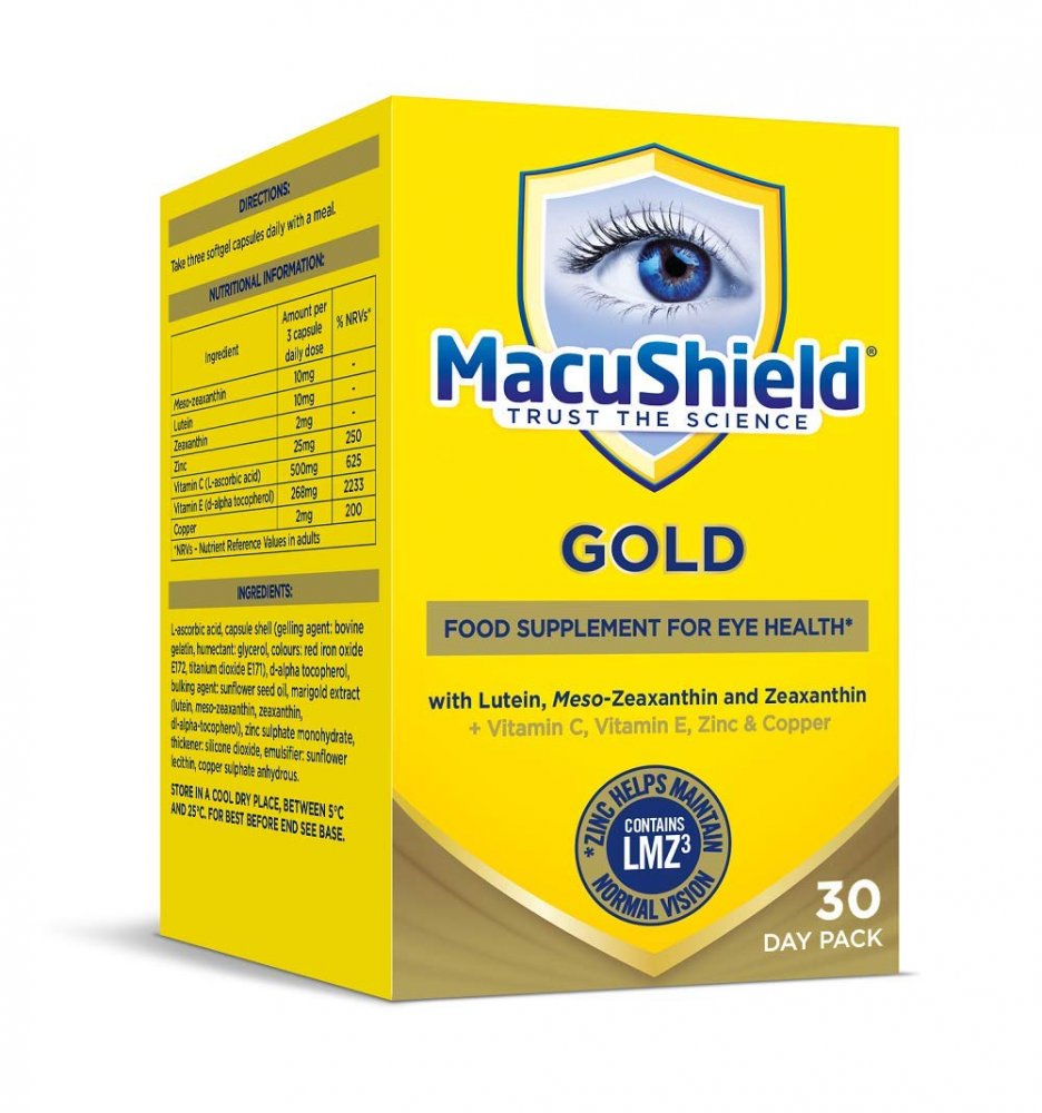 Buy MacuShield Gold - 90 Capsules