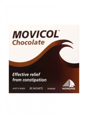 Movicol Constipation Relief – 30 Chocolate Powder Sachets | Chemist 4 U