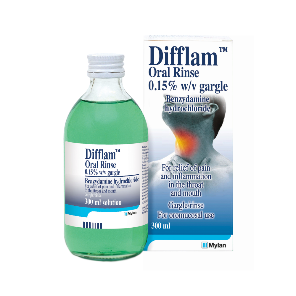 Buy Difflam Oral Rinse - 300ml | Chemist4U