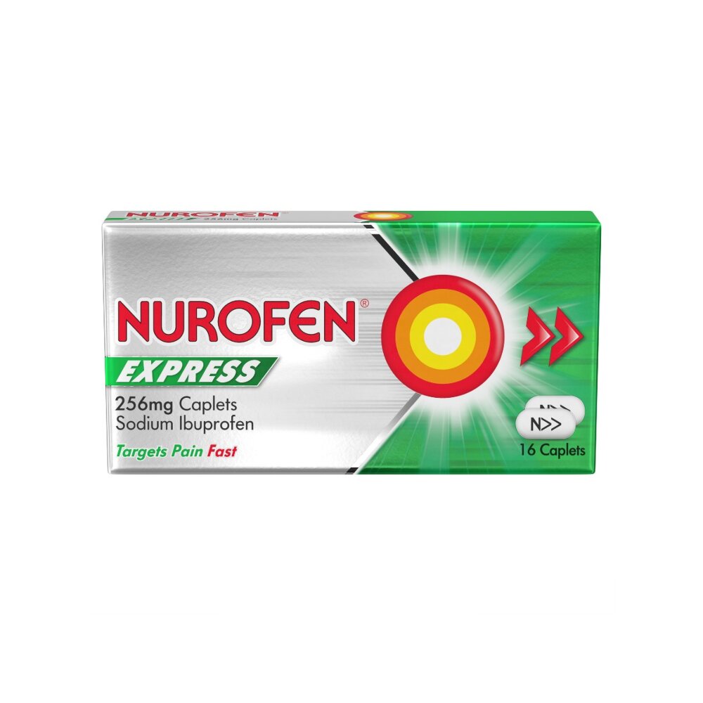Buy Nurofen Express 256mg Caplets | Chemist4U
