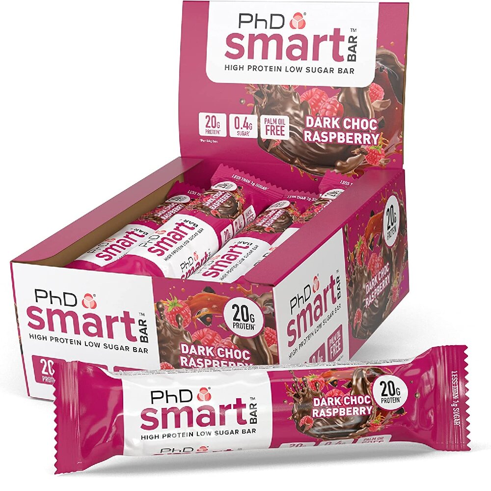 Buy PhD Smart Protein Bars - Dark Chocolate and Raspberry