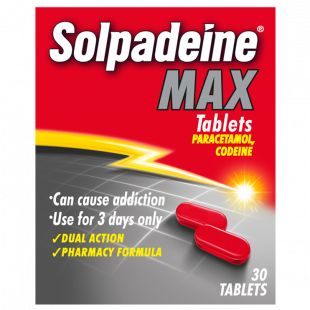 Buy Solpadeine Plus & Max Tablets | Cocodamol | Chemist4U