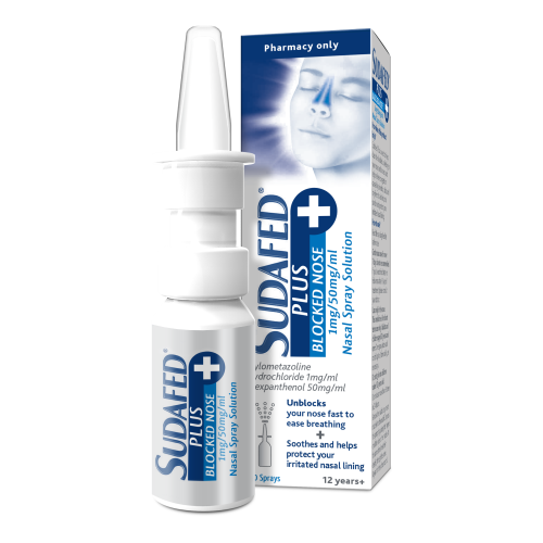 Buy Sudafed Plus Nasal Spray Decongestant - 10ml | Chemist4U