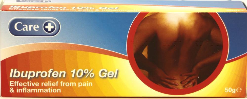 Ibuprofen 10% Gel - 50g | Chemist 4 U
