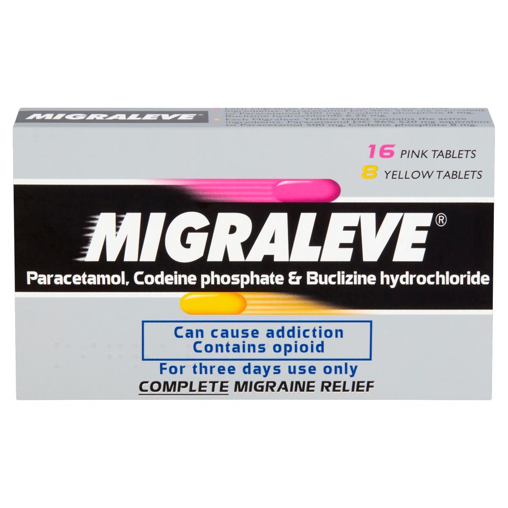 Migraleve Migraine Tablets Complete - 24 Tablets | Chemist 4 U