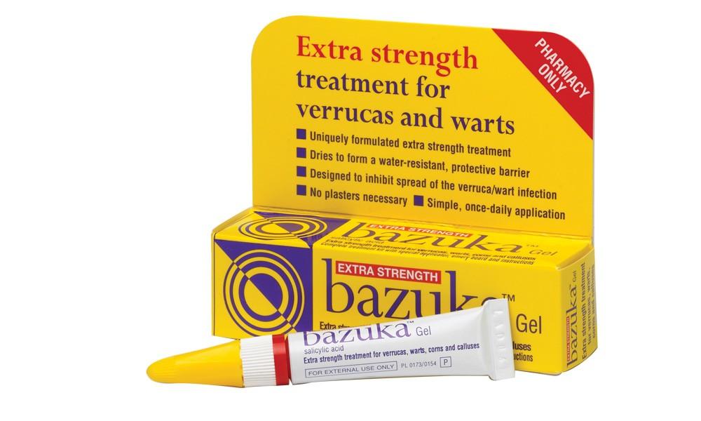 Bazuka Extra Strength Gel - 5g | For Warts & Verrucas | Chemist 4 U