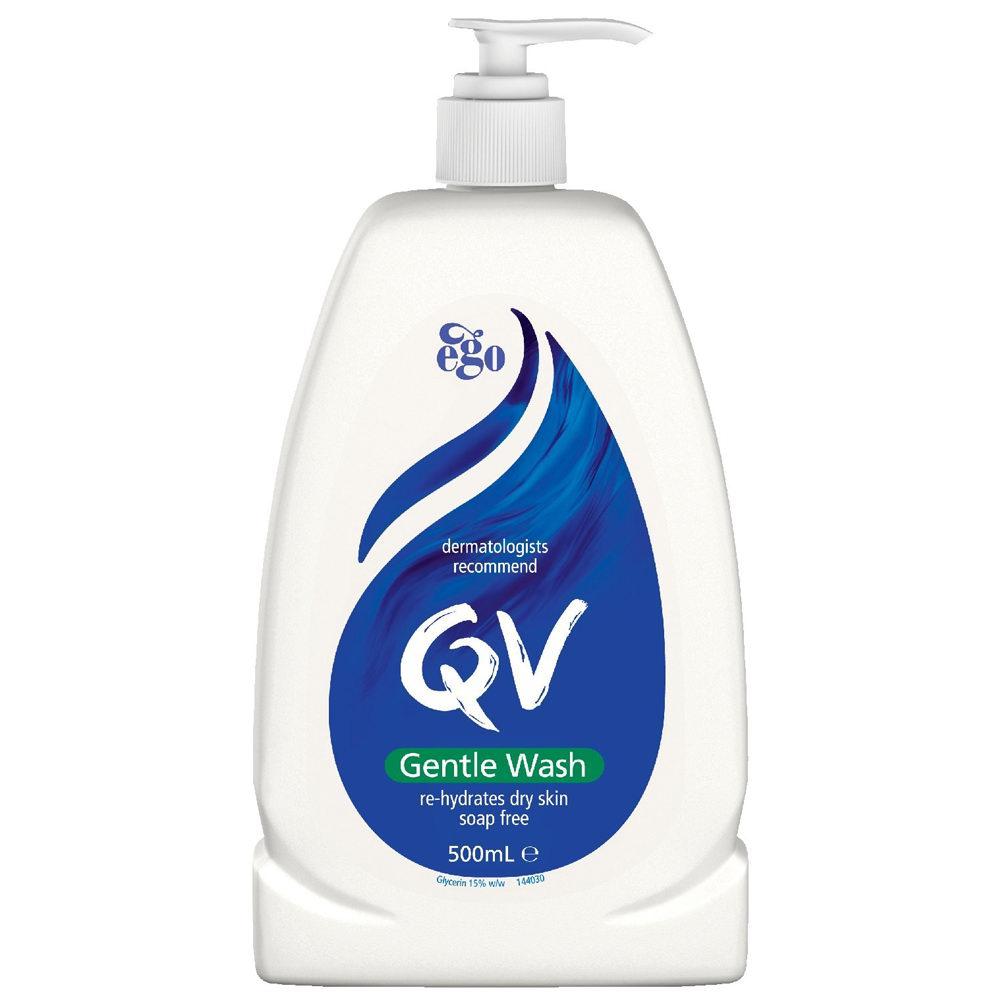 QV Gentle Wash – 500ml | Dry Skin Cleanser | Chemist4U