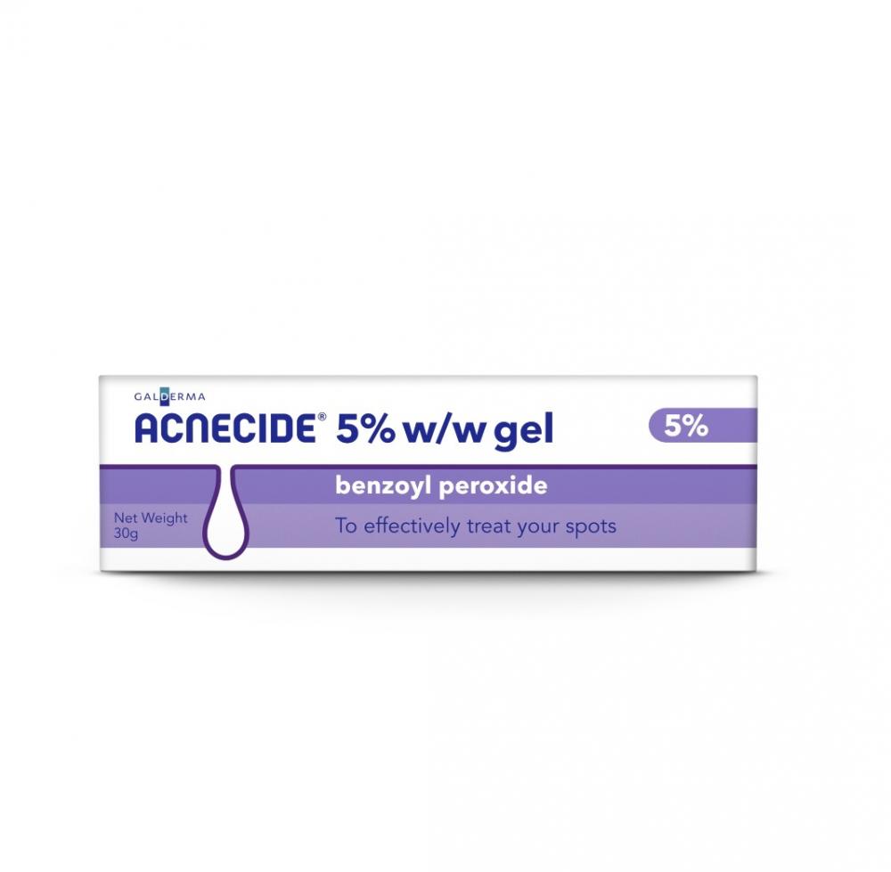 Acnecide 5% Gel Benzoyl Peroxide - 30g | Chemist 4 U