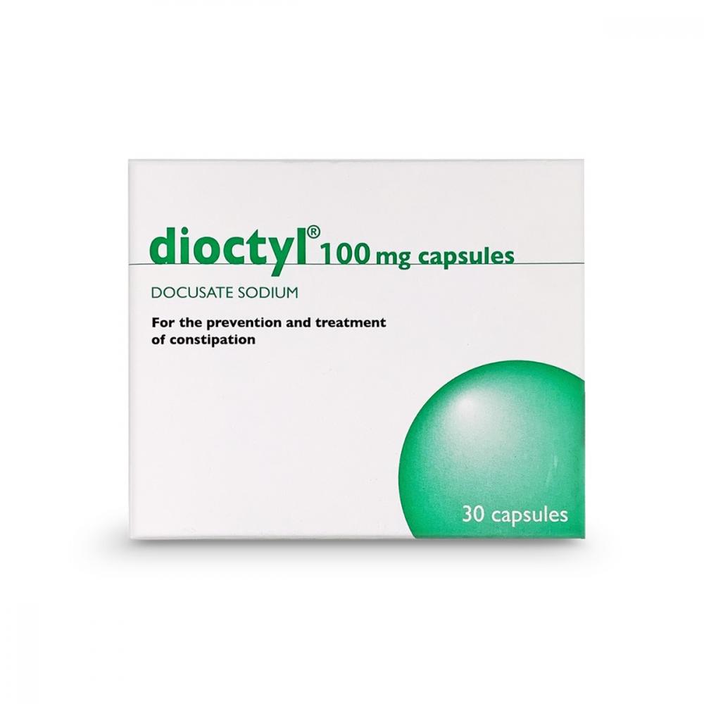 Buy Dioctyl 100mg - 30 Capsules | Docusate Sodium | Chemist4U