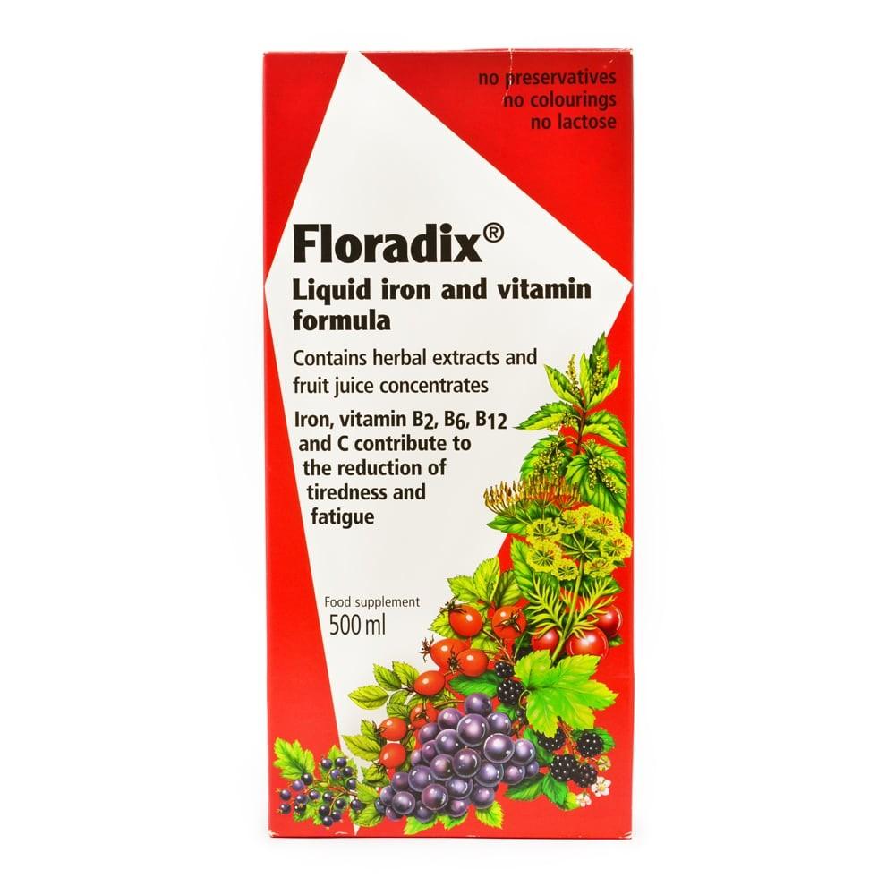 Floradix Liquid Iron - 250ml & 500ml | Iron Supplement | Chemist 4 U