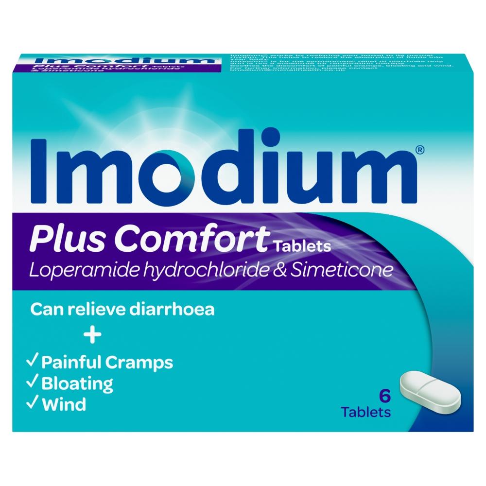 Buy Imodium Plus Comfort – 6 Tablets | For Diarrhoea | Chemist4U