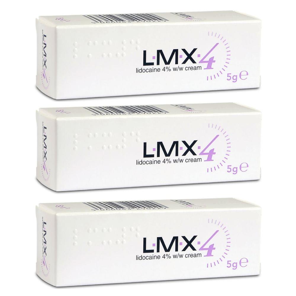 Buy LMX4 Numbing Cream - 5g - 3 Pack | Chemist4U
