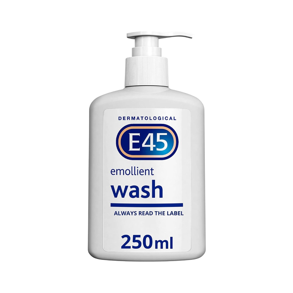 E45 Dermatological Emollient Wash Cream – 250ml | Dry Skin Wash ...