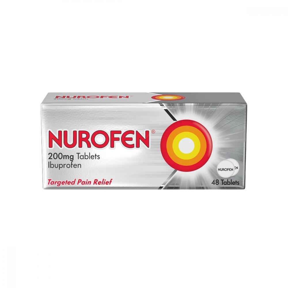 Nurofen - 48 x 200mg Tablets | Pain Relief | Chemist 4 U
