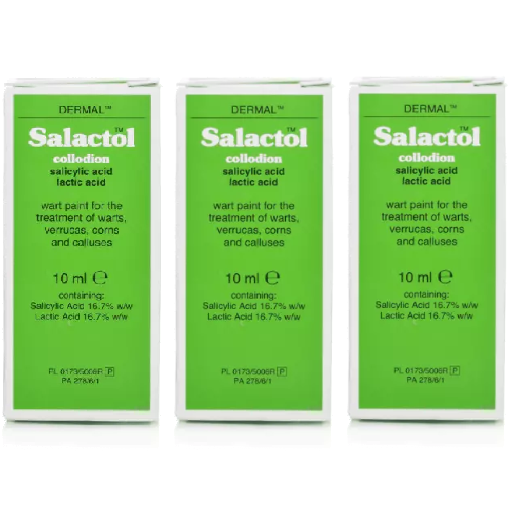 Buy Salactol Wart Paint 10ml - (Pack of 3) | Chemist4U