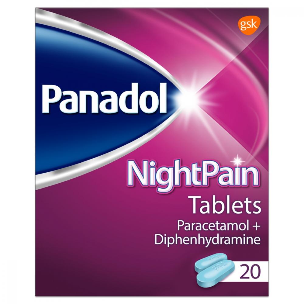 Panadol Night Pain - 20 Tablets | Chemist 4 U
