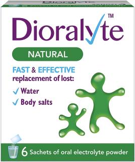 Buy Dioralyte Natural Sachets - 6 | Oral Rehydration | Chemist 4 U