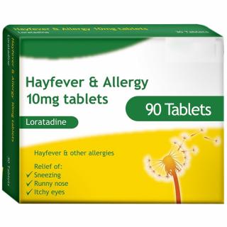 Haylief™ Hayfever And Allergy Relief – 3 Pack of Loratadine Tablets ...