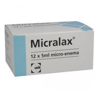 Micralax Rectum Micro Enema - 12 Pack x 5ml | Chemist 4 U