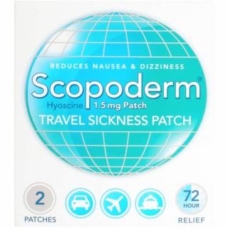 Scopoderm Travel Sickness 1.5mg Patch x2