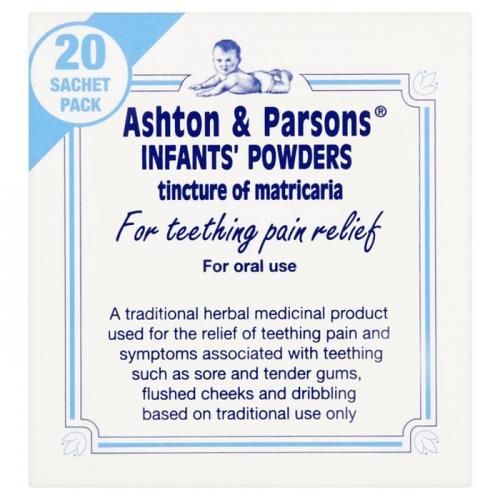 Ashton & Parsons Infant Teething Powders 20 | Chemist 4 U