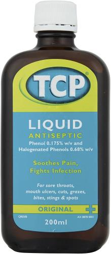 TCP Antiseptic Liquid - 200ml | Pain Relief |Chemist4U