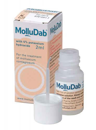 MolluDab Solution (5% Potassium Hydroxide) - 2ml | Chemist 4 U