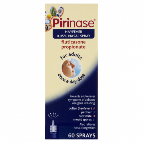 Pirinase Nasal Spray - 60 Sprays | For Hay Fever & Allergy | Chemist 4 U