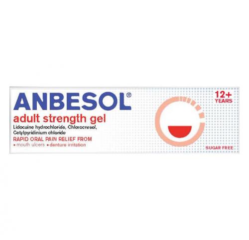 Anbesol Adult Gel 10g | Chemist 4 U