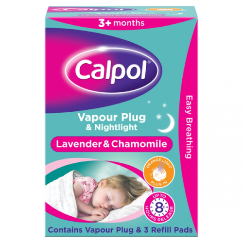 Buy Calpol Vapour Plug & Nightlight Lavender & Chamomile 3+ Months