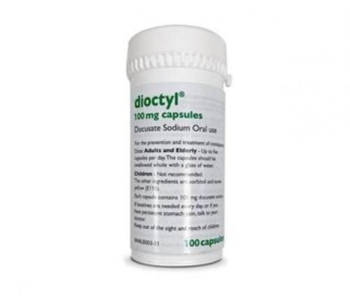 Buy Dioctyl 100mg - 100 Caps | Docusate Sodium | Chemist4U