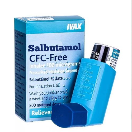 Buy Salbutamol CFC-Free Inhaler - 100mcg / 200 Doses