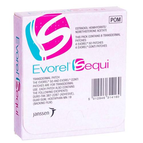 Buy Evorel Sequi Patches| Sequential HRT Patches