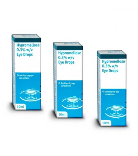 Hypromellose 0.3% Eye Drops - 10ml x 3 | Chemist 4 U