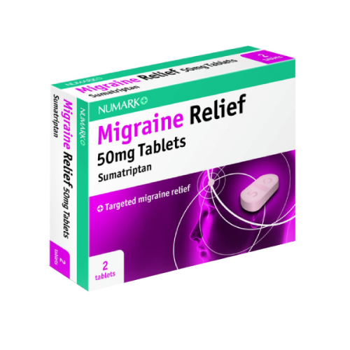Numark Migraine Relief - 2 Tablets | Chemist 4 U
