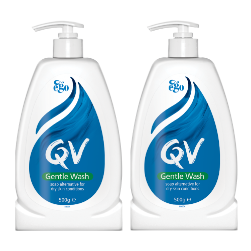 Buy QV Gentle Wash 500g - 2 Pack | Soap-Free | Chemist4U