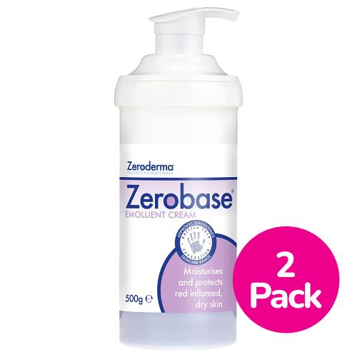 Zerobase Emollient Cream 500g - Pack of 2